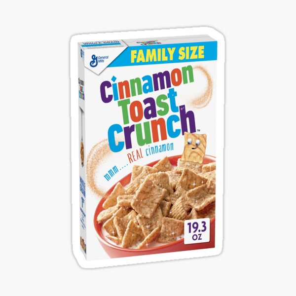 "Cinnamon Toast Crunch Gift Halloween Day, Thanksgiving, Christmas Day ...