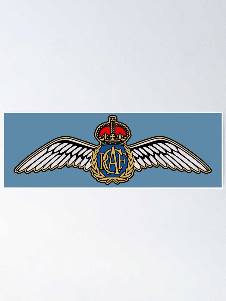 "RCAF Wings" Poster for Sale by sirglennbo | Redbubble