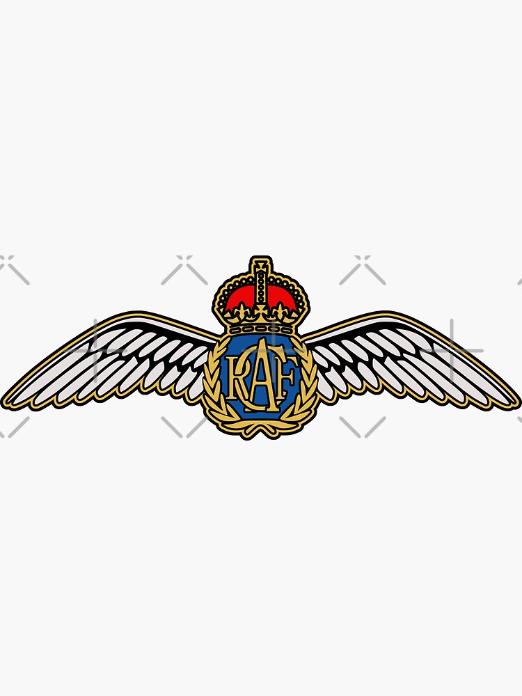 "RCAF Wings" Sticker for Sale by sirglennbo | Redbubble