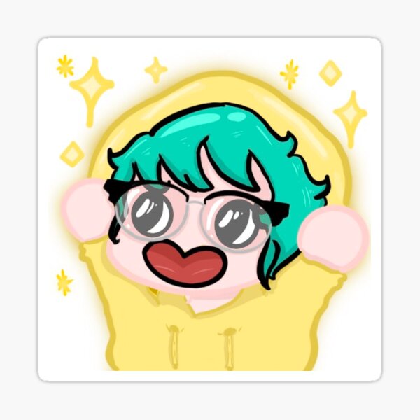 "Celebratory Pointy" Sticker for Sale by ThePointyOne | Redbubble