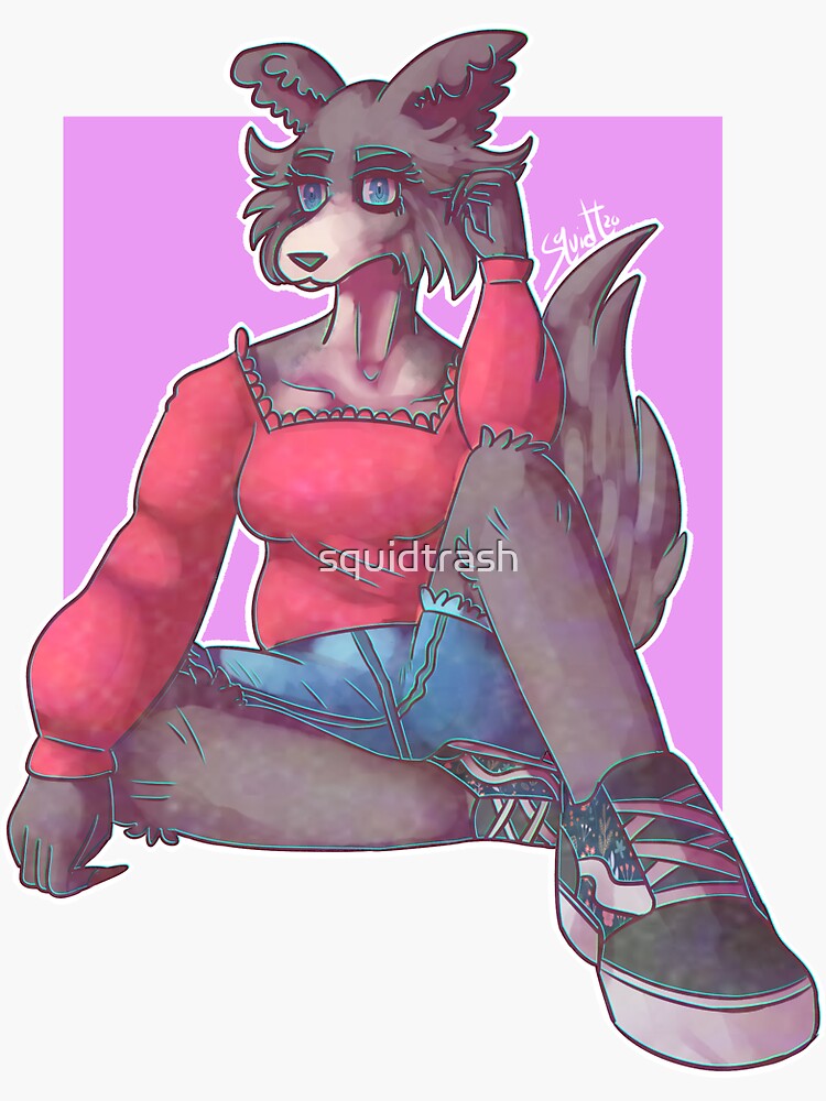 "Aesthetic Juno Beastars" Sticker for Sale by squidtrash | Redbubble