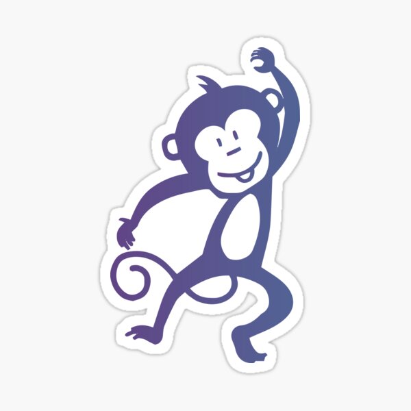 "Cute Baby Monkey" Sticker for Sale by Cute--Animals | Redbubble