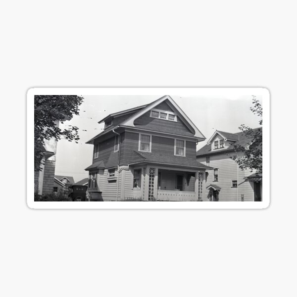 "Vintage House" Sticker for Sale by BGPickers | Redbubble