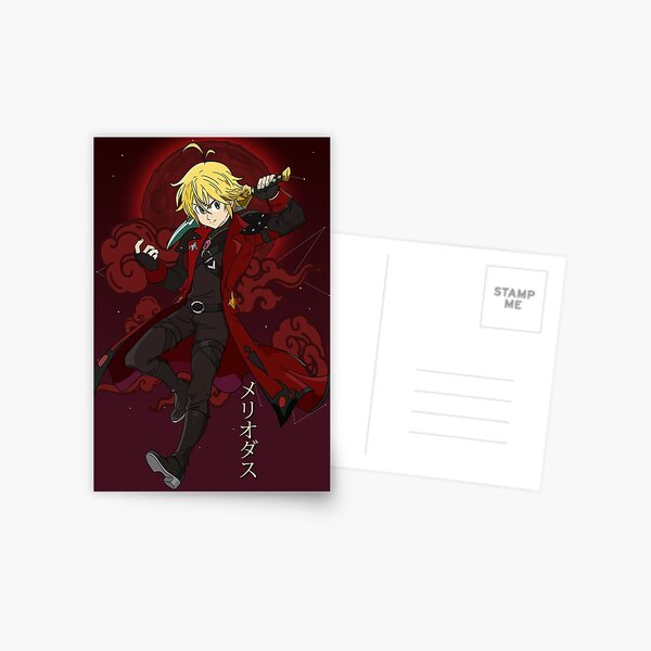 "Meliodas Holy Knight - Seven Deadly Sins" Postcard by reelanimedragon ...