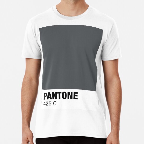 "Pantone 425C" T-shirt for Sale by JakeS413 | Redbubble | pantone t ...
