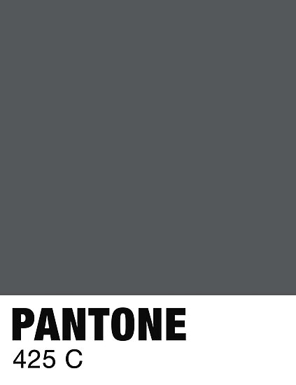 « Pantone 425C », Posters par JakeS413 | Redbubble