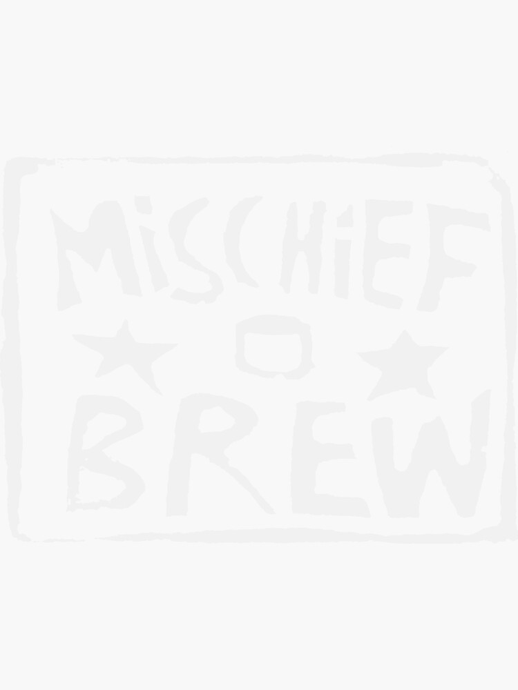 "XINSHOUS Mischief Brew Punk Band Logo" Sticker for Sale by ...