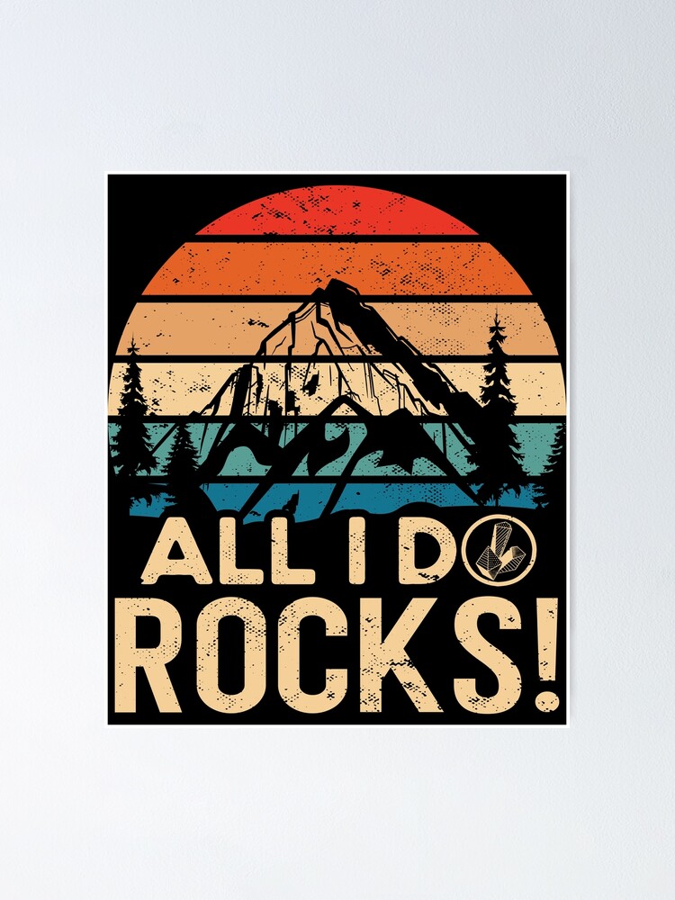 "Gelology Rock Collecting Rockhounding Geologist" Poster for Sale by ...