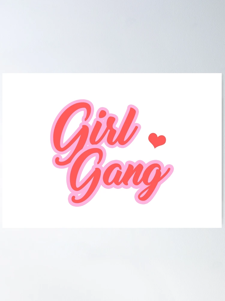 Girl Gang Logo Girl Gang Garage Embroidered Patch