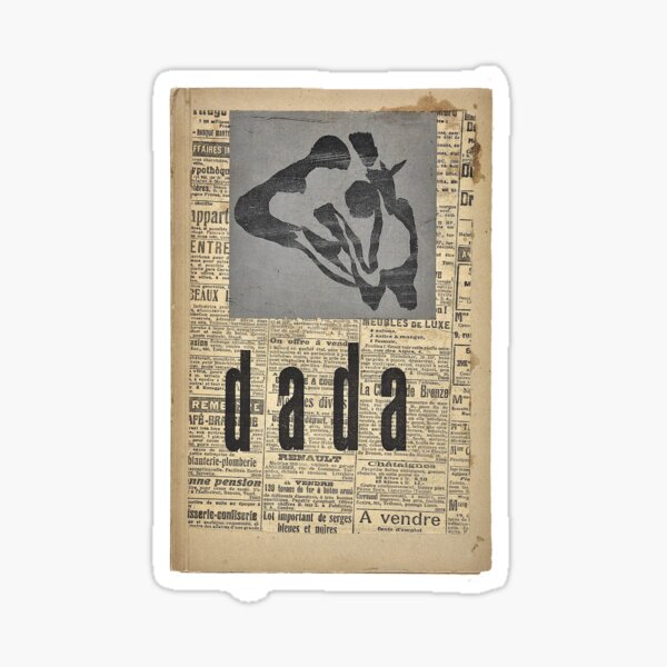 "Dada Manifesto" Sticker for Sale by Hoorahville | Redbubble