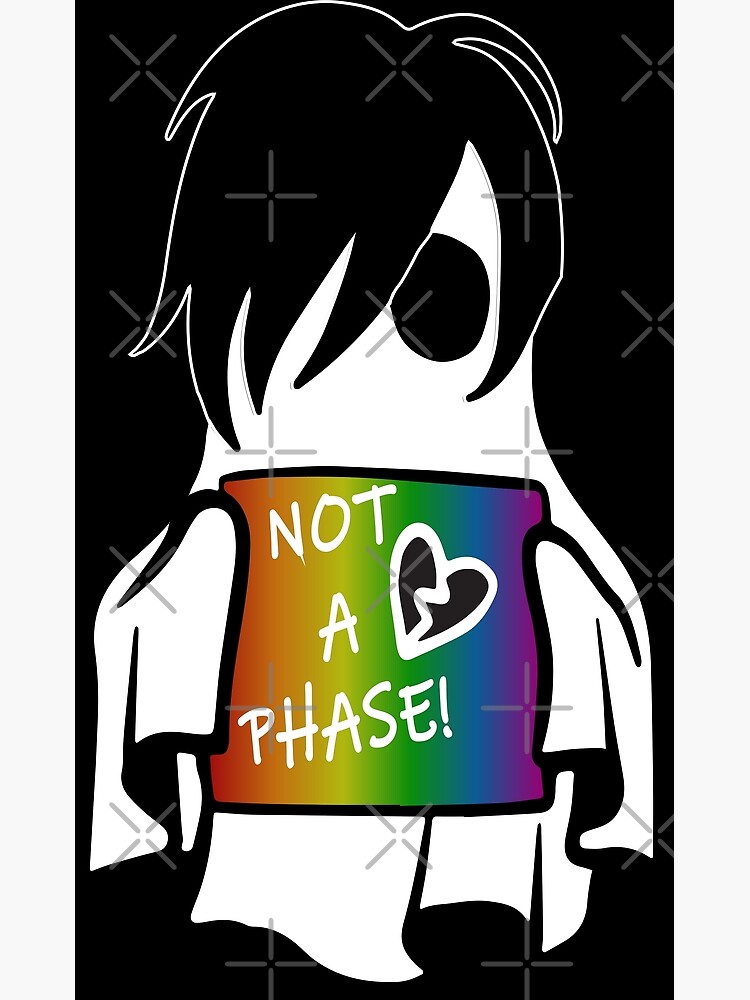 "not a phase lgbt emo pride" Art Print for Sale by TATSANDARTS | Redbubble