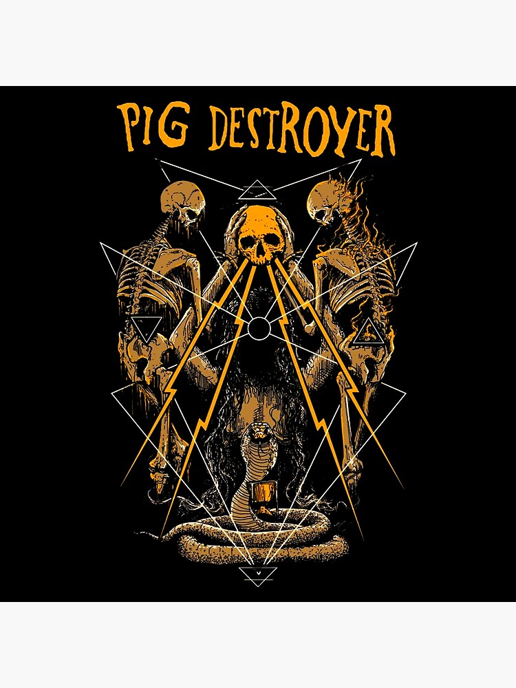 "Pig Destroyer Album Cover" Poster for Sale by abderahmane791 | Redbubble