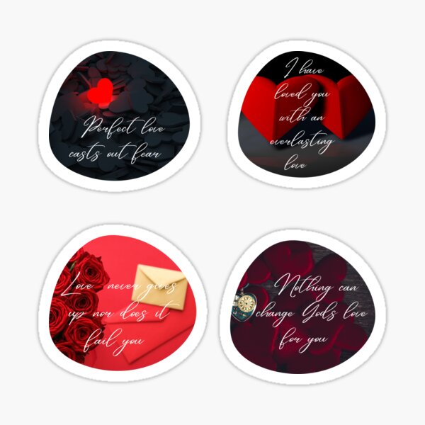 "Bible quotes sticker pack for helmets, hydro flask, cars, laptops and ...