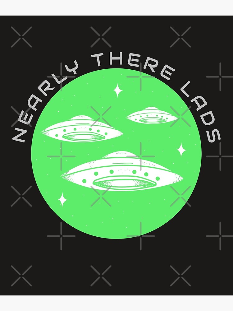 "humorous take on alien's from space" Poster for Sale by ydsdesigns ...
