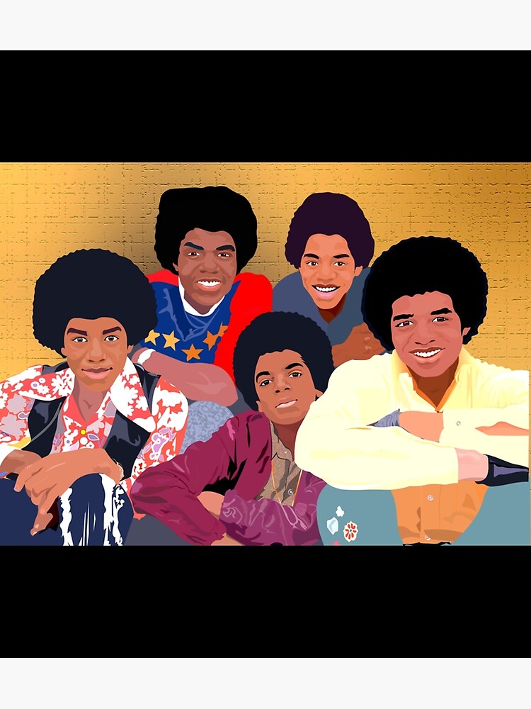 "The Jackson 5ive Sticker" Poster for Sale by colonjohan | Redbubble