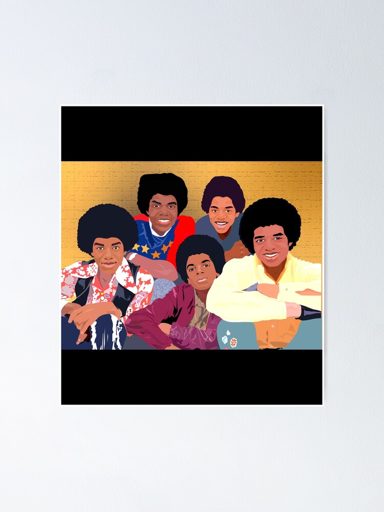 "The Jackson 5ive Sticker" Poster for Sale by colonjohan | Redbubble