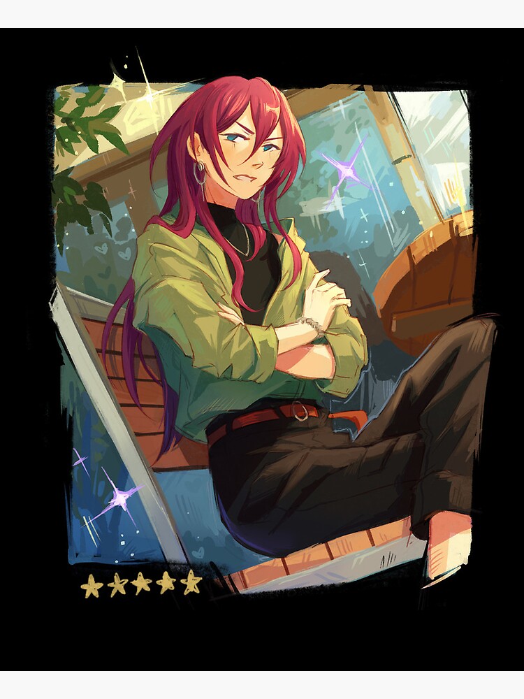 "uhh ibara redraw" Photographic Print for Sale by makeartandwar | Redbubble