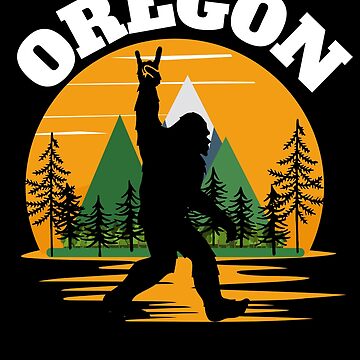 "Oregon Bigfoot Sasquatch " Essential T-Shirt for Sale by ...