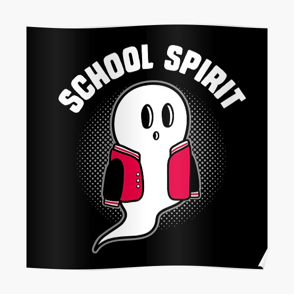 "School Spirit" Poster for Sale by retrippy | Redbubble