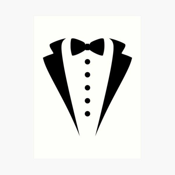 "tuxedo suit" Art Print for Sale by shimodesign | Redbubble