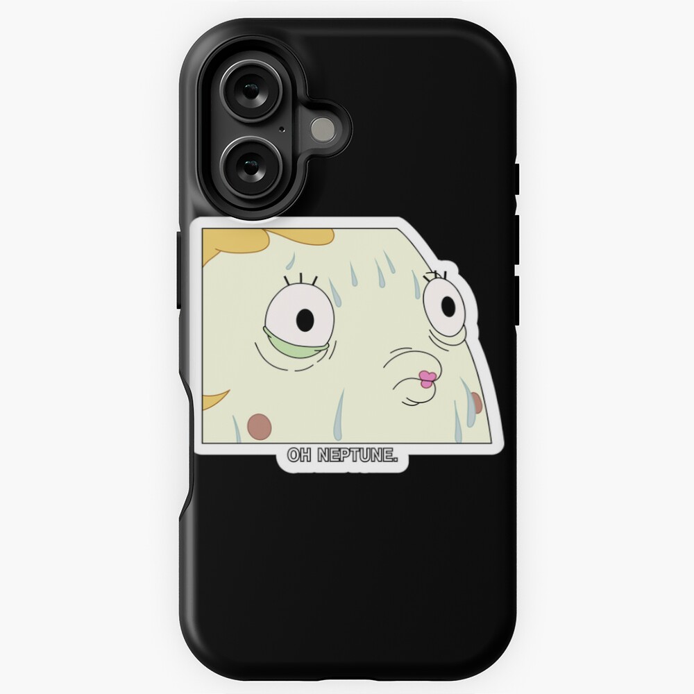 "SpongeBob Mrs Puff Oh Neptune" Sticker for Sale by kylebarr19 | Redbubble
