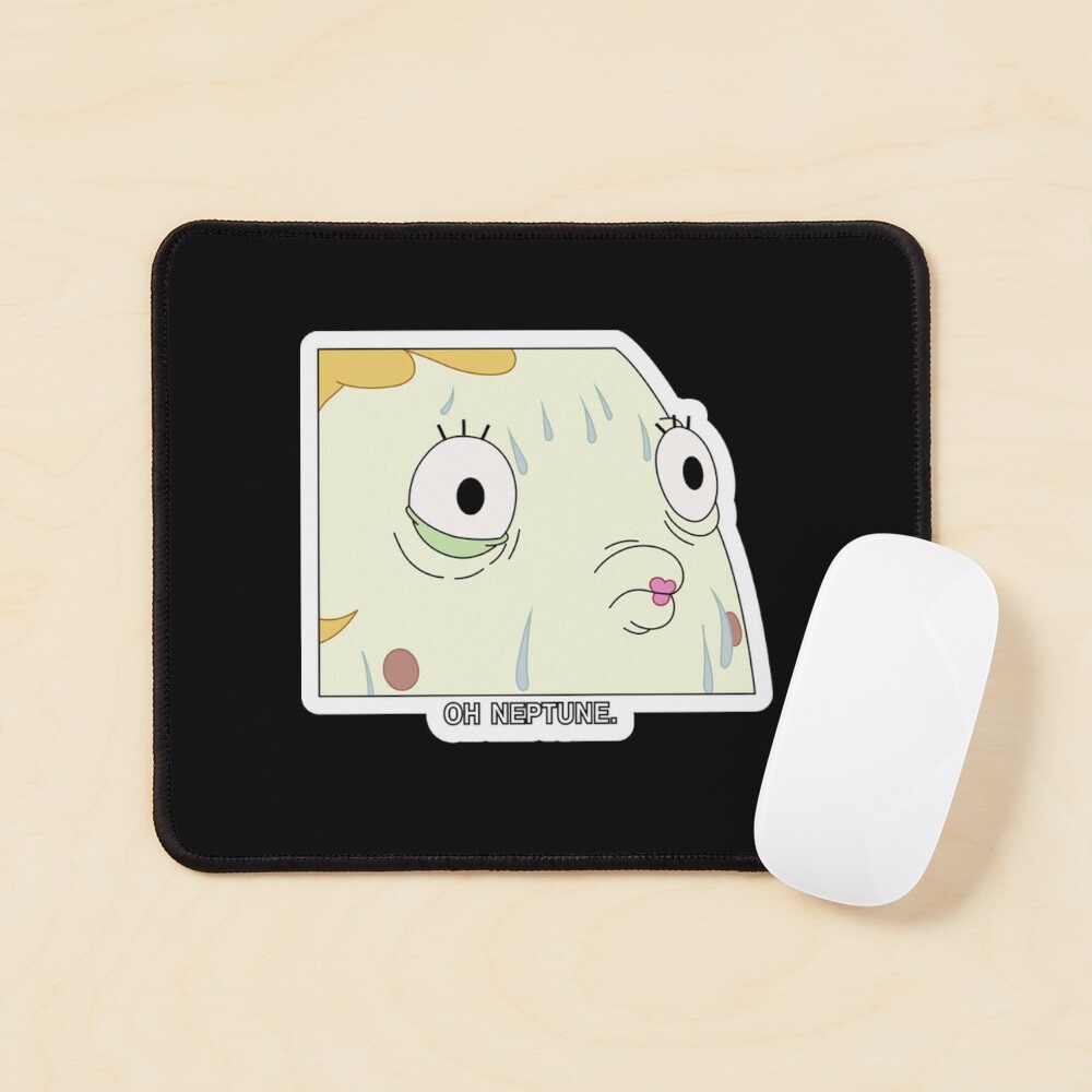 "SpongeBob Mrs Puff Oh Neptune" Sticker for Sale by kylebarr19 | Redbubble