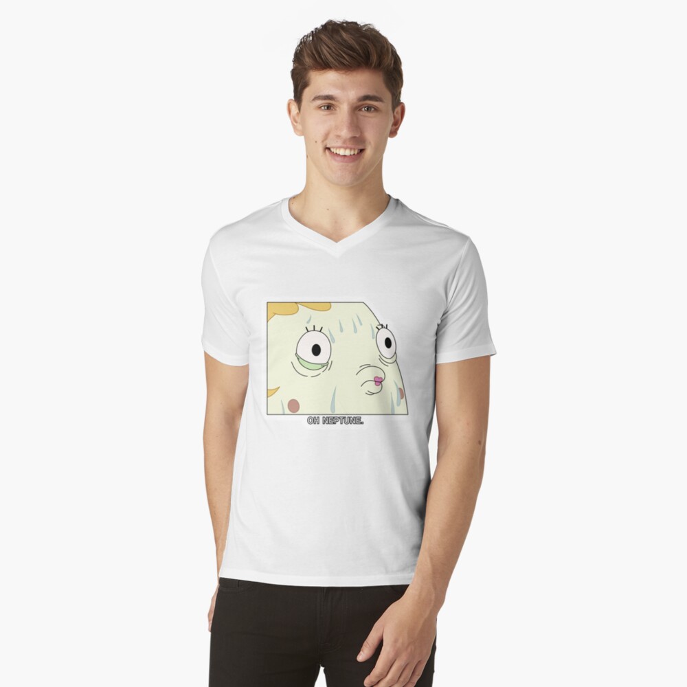 "SpongeBob Mrs Puff Oh Neptune" Sticker for Sale by kylebarr19 | Redbubble