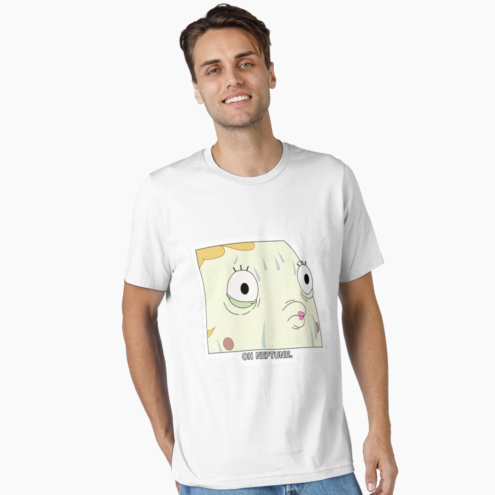 "SpongeBob Mrs Puff Oh Neptune" Sticker for Sale by kylebarr19 | Redbubble