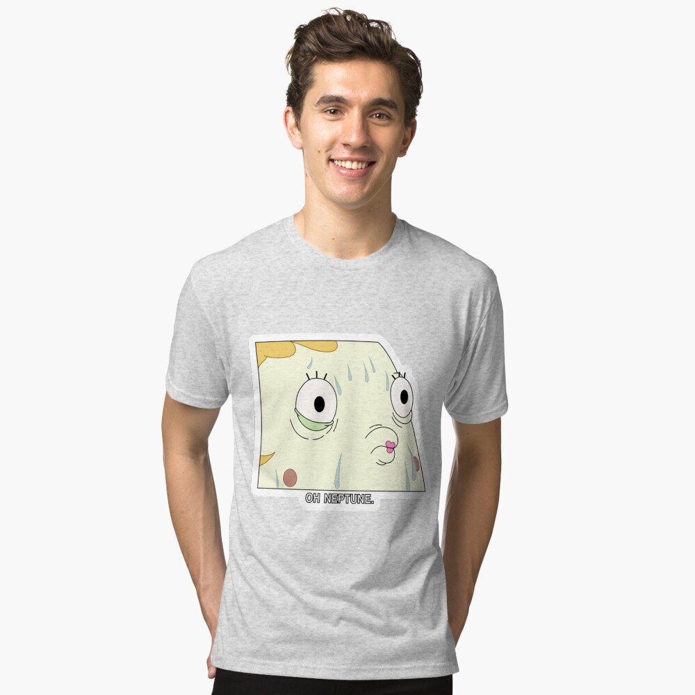 "SpongeBob Mrs Puff Oh Neptune" Sticker for Sale by kylebarr19 | Redbubble