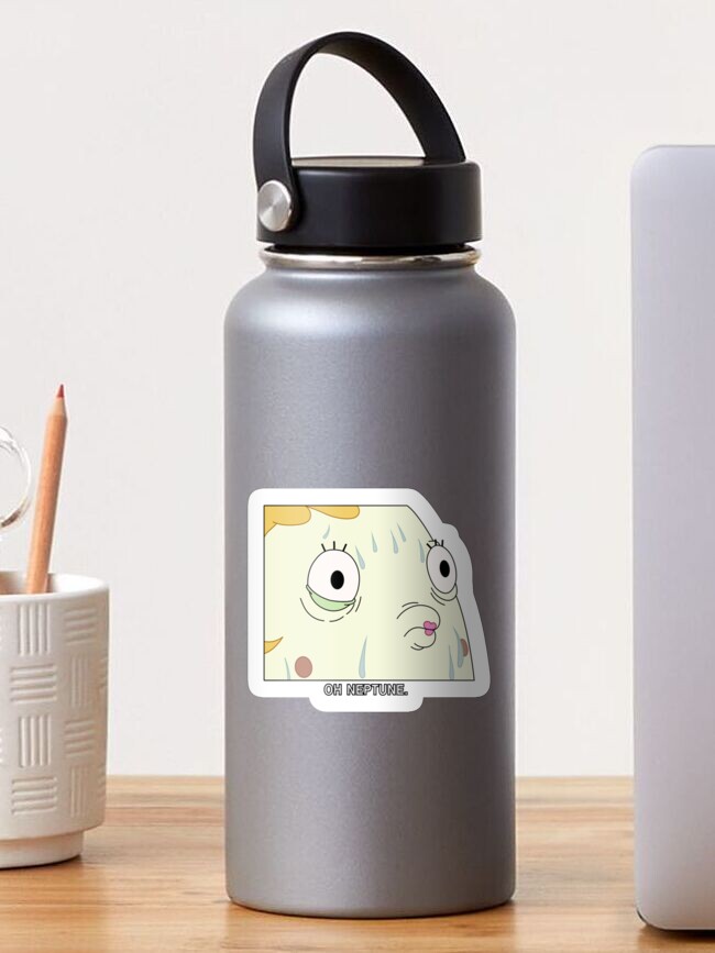 "SpongeBob Mrs Puff Oh Neptune" Sticker for Sale by kylebarr19 | Redbubble