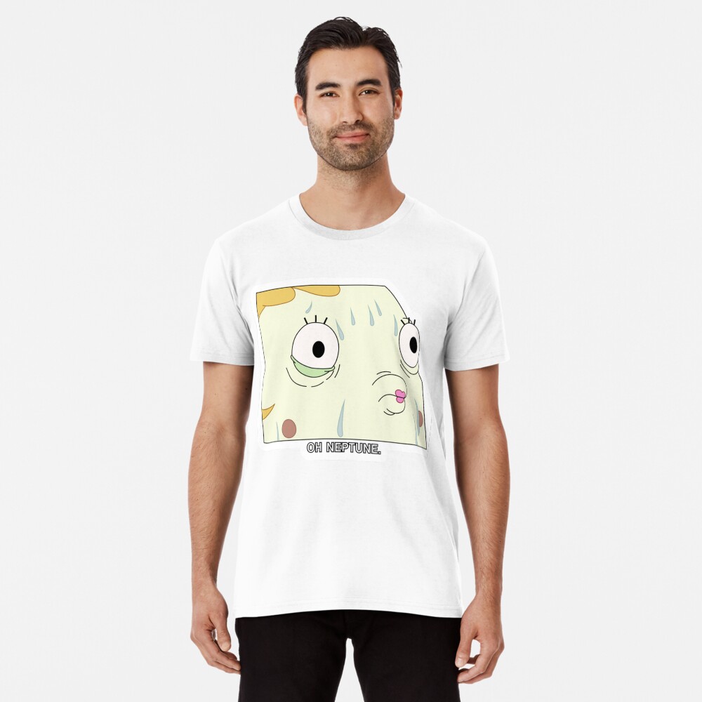 "SpongeBob Mrs Puff Oh Neptune" Sticker for Sale by kylebarr19 | Redbubble