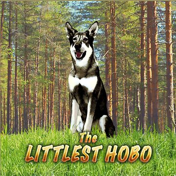 "The Littlest Hobo Forest ORIGINAL BY CRUSHART1 ON REDBUBBLE" Sticker ...