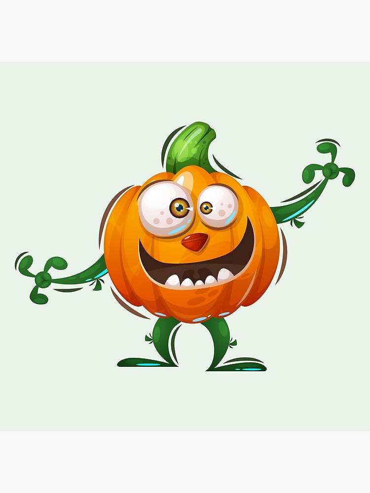 "Halloween Monster , Cute Cartoon Child Drawing, Calm Colorful ...