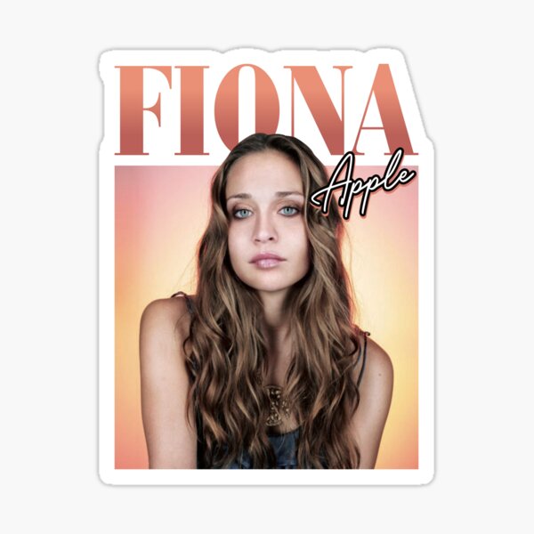 "Best Selling Fiona Apple" Sticker for Sale by derrilduke | Redbubble