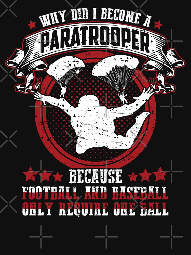 "Funny 82nd 101st Airborne Paratrooper Military T Shirt" T-shirt for ...