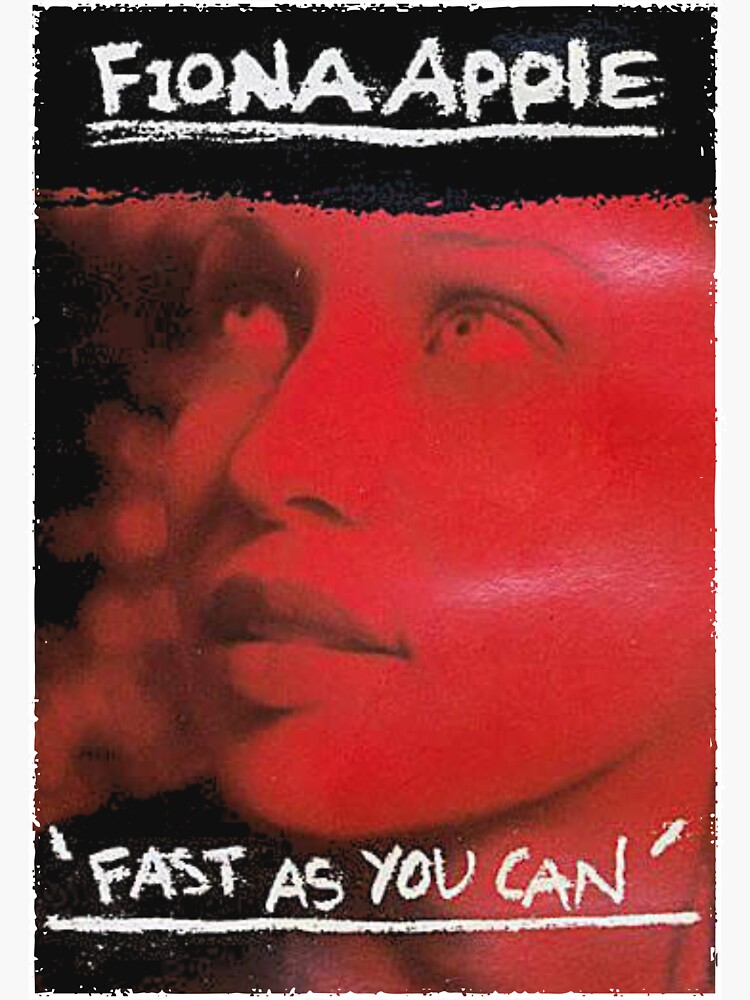 "Best Merch Fiona Apple" Sticker for Sale by derrilduke | Redbubble