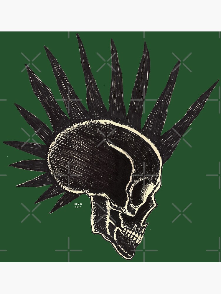 "LIBERTY SPIKES MOHAWK - Art By Kev G" Poster for Sale by ArtByKevG ...