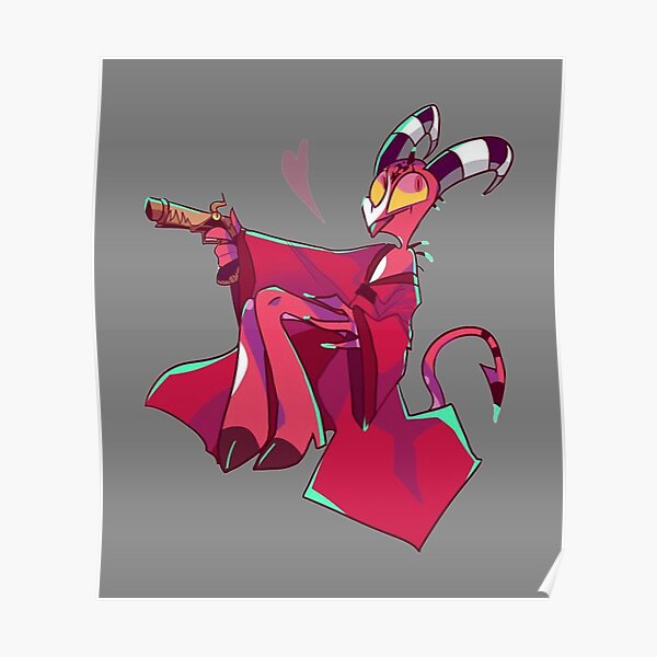 "Helluva Boss Blitzo " Poster for Sale by LittleDelta | Redbubble