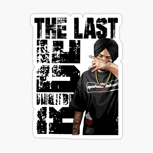 "Sidhu Moosewala Stickers " Sticker by vpaints | Redbubble