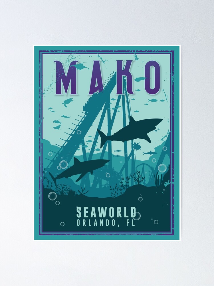 "Mako" Poster for Sale by ggomes | Redbubble