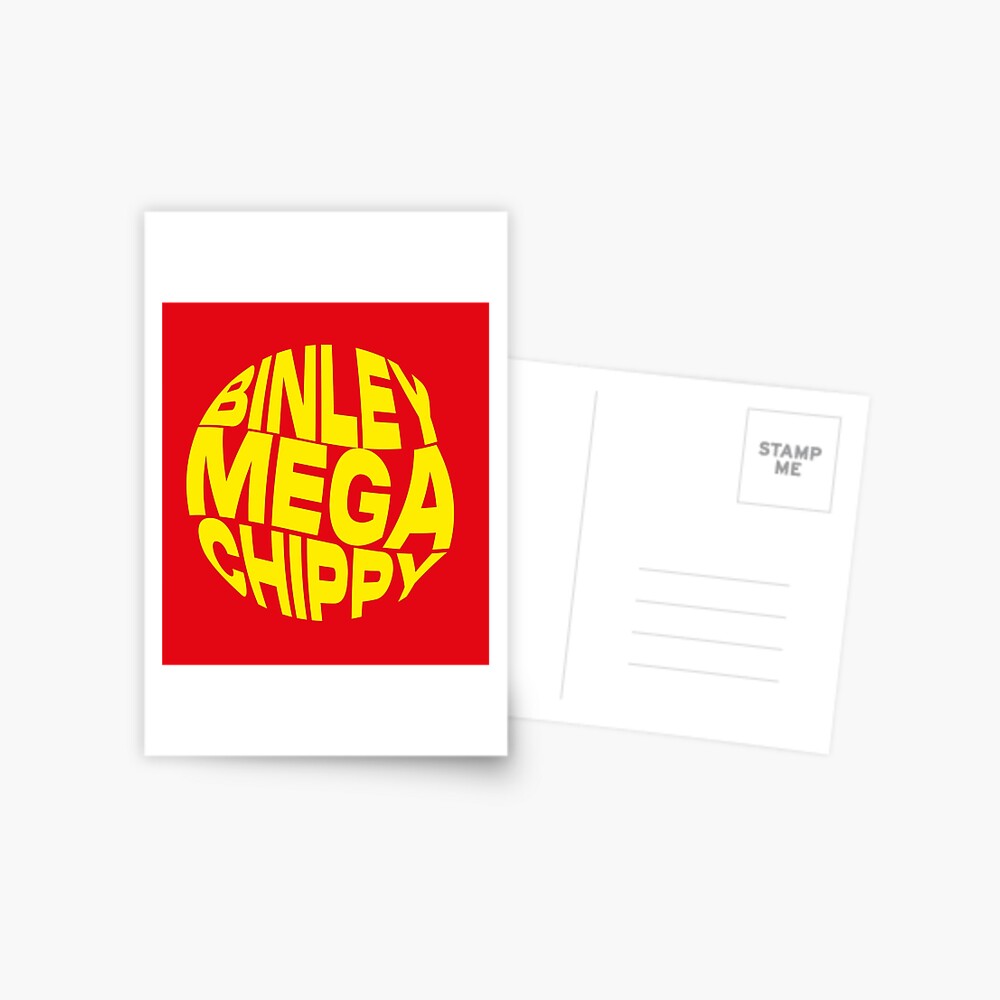 "BINLEY MEGA CHIPPY ORB. BINLEY MEGA CHIPPY MEME." Postcard by mjtcrp ...
