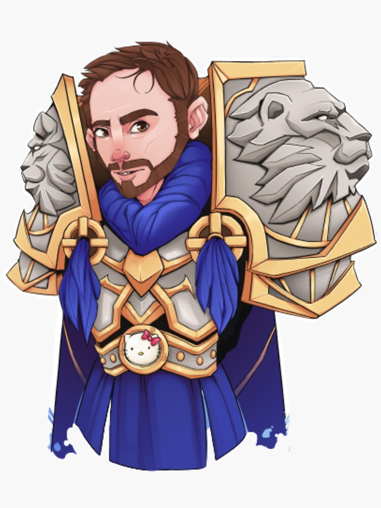 "Asmongold art classic Essential" Sticker for Sale by Dissimulation ...