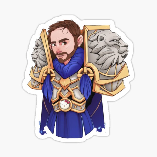 "Asmongold art classic Essential" Sticker for Sale by Dissimulation ...