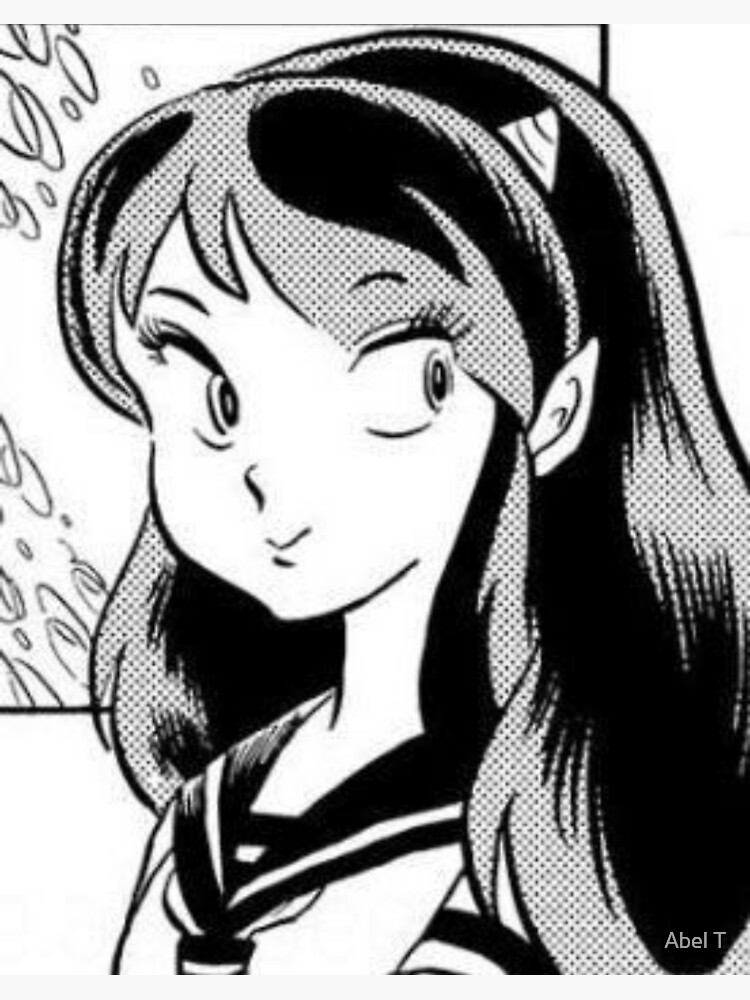 "Classic Lum Invader manga" Art Board Print for Sale by Abel T | Redbubble