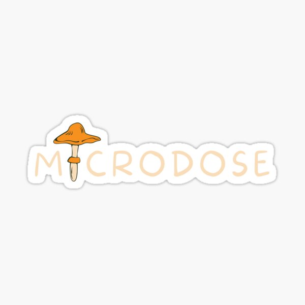 "Microdose" Sticker for Sale by SenecaStreet | Redbubble