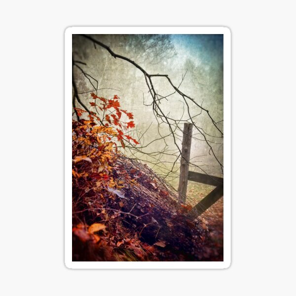 "Fence" Sticker for Sale by HD Connelly | Redbubble