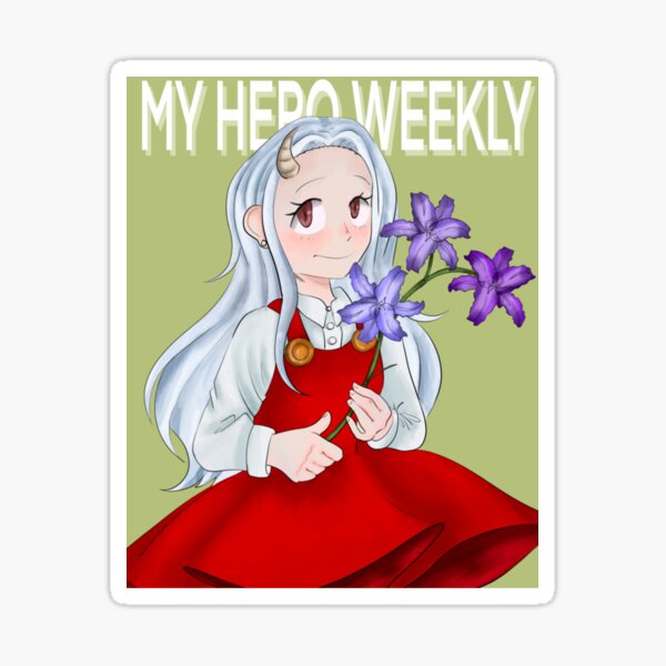"Flower Girl Cover-Eri" Sticker for Sale by Gothlita-Bunny | Redbubble