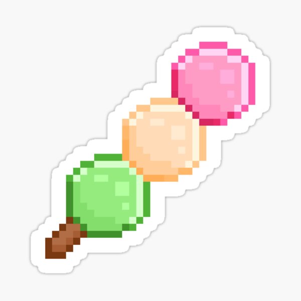 "Dango" Sticker for Sale by Yamocado | Redbubble