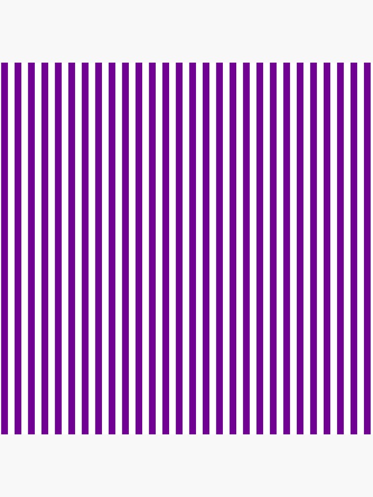 "Thin Violet and White Stripes | Thin Vertical Stripes |" Sticker for ...