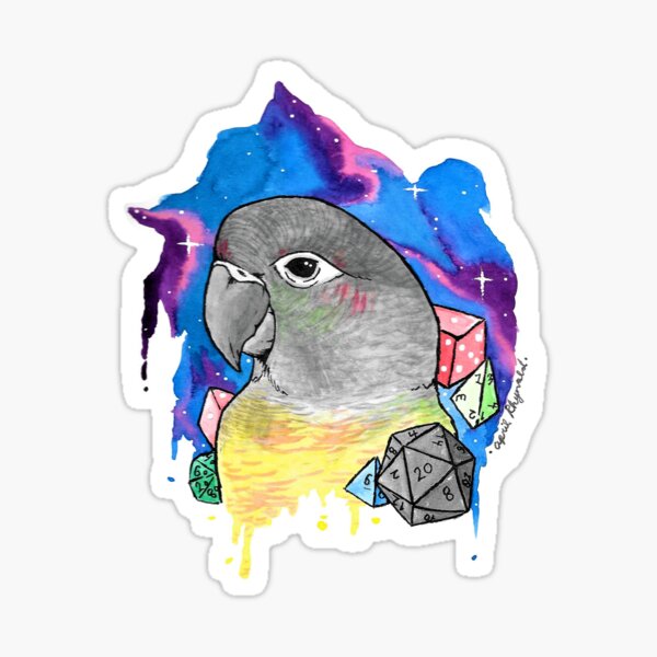 "Jack!" Sticker for Sale by BirdBling | Redbubble